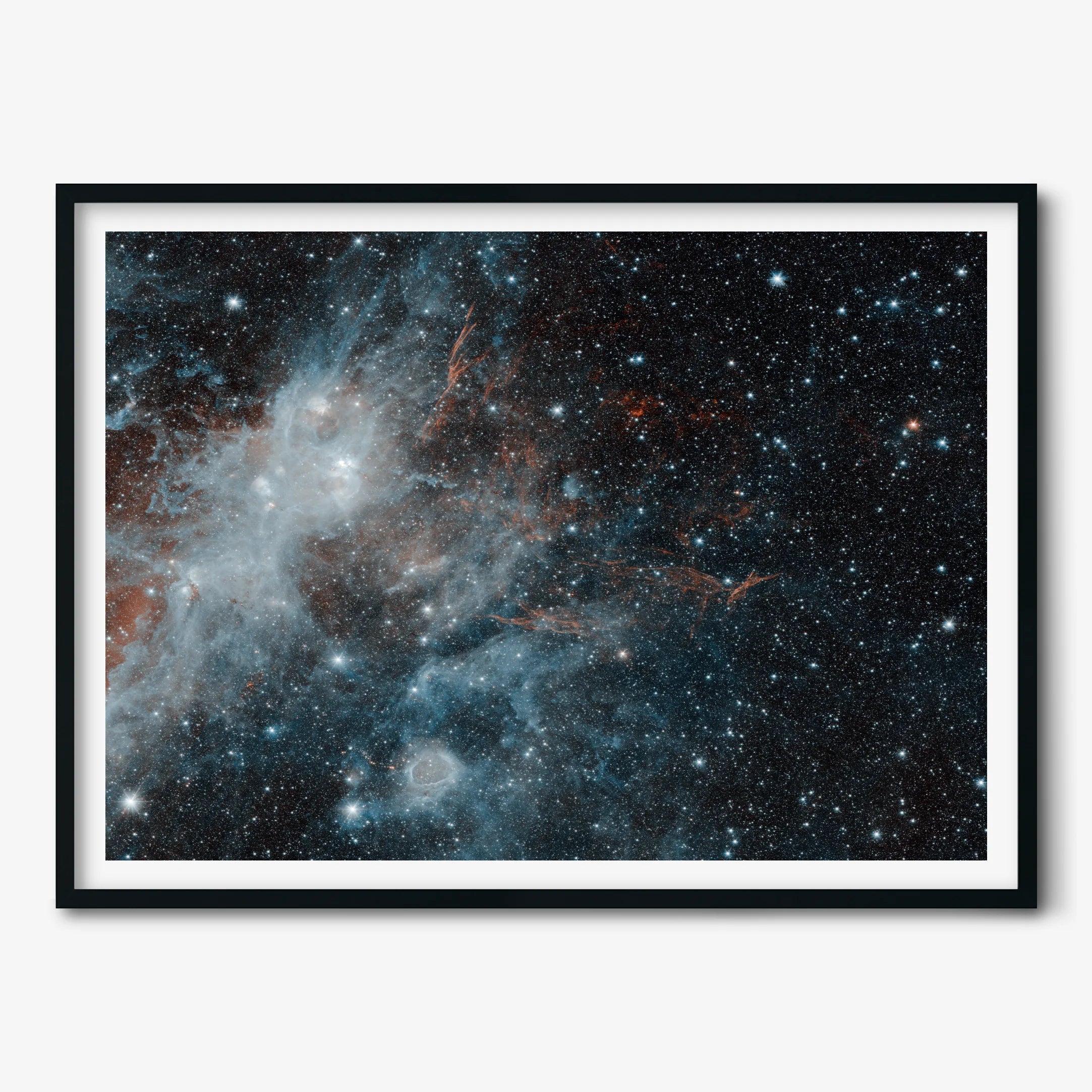 Supernova Remnant HBH3 by Spitzer Space Telescope | Space Posters – Astrography