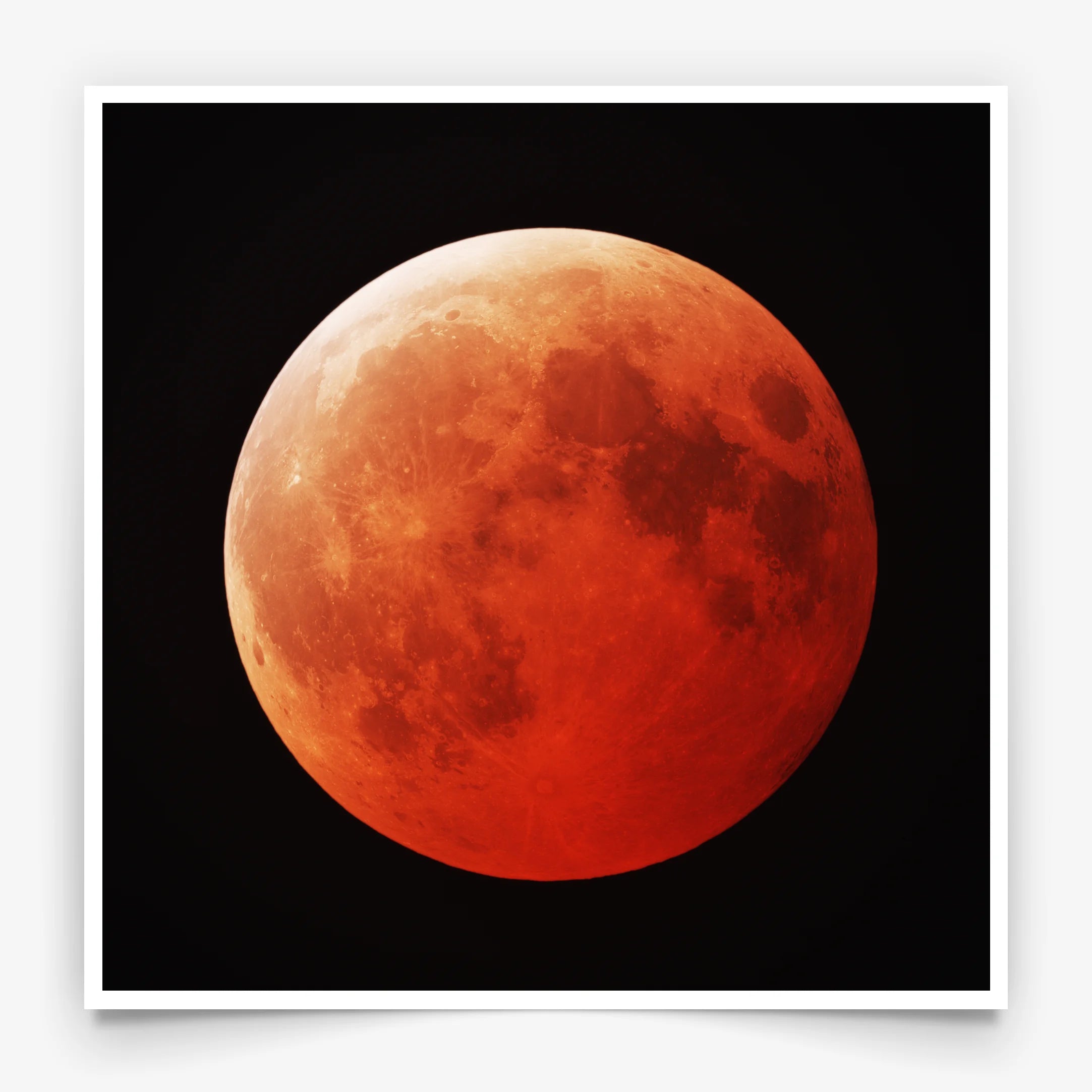 Steve Leonard: Total Lunar Eclipse Poster | Space Posters & Wall Art ...
