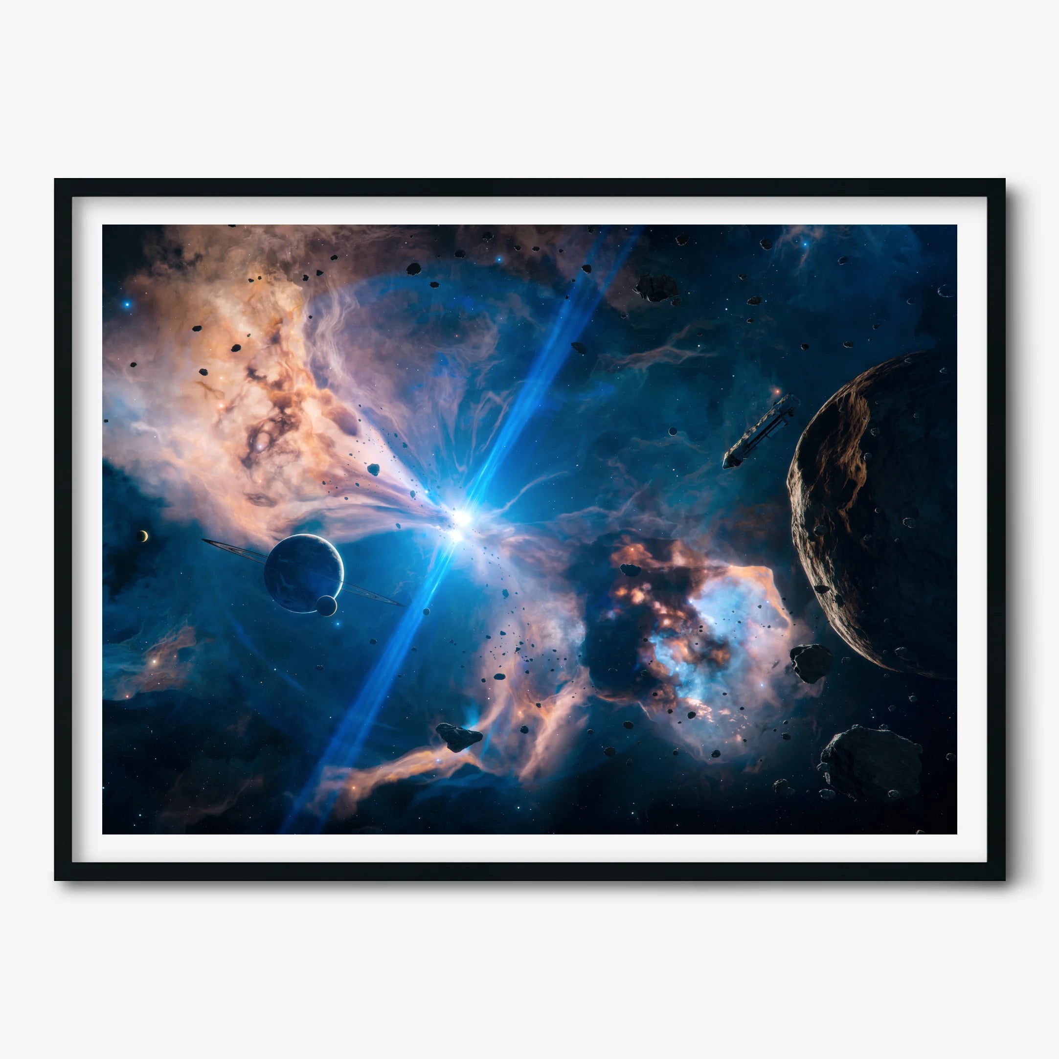 Tobias Roetsch: Cosmic Tango Portrait | Astrography Space Art