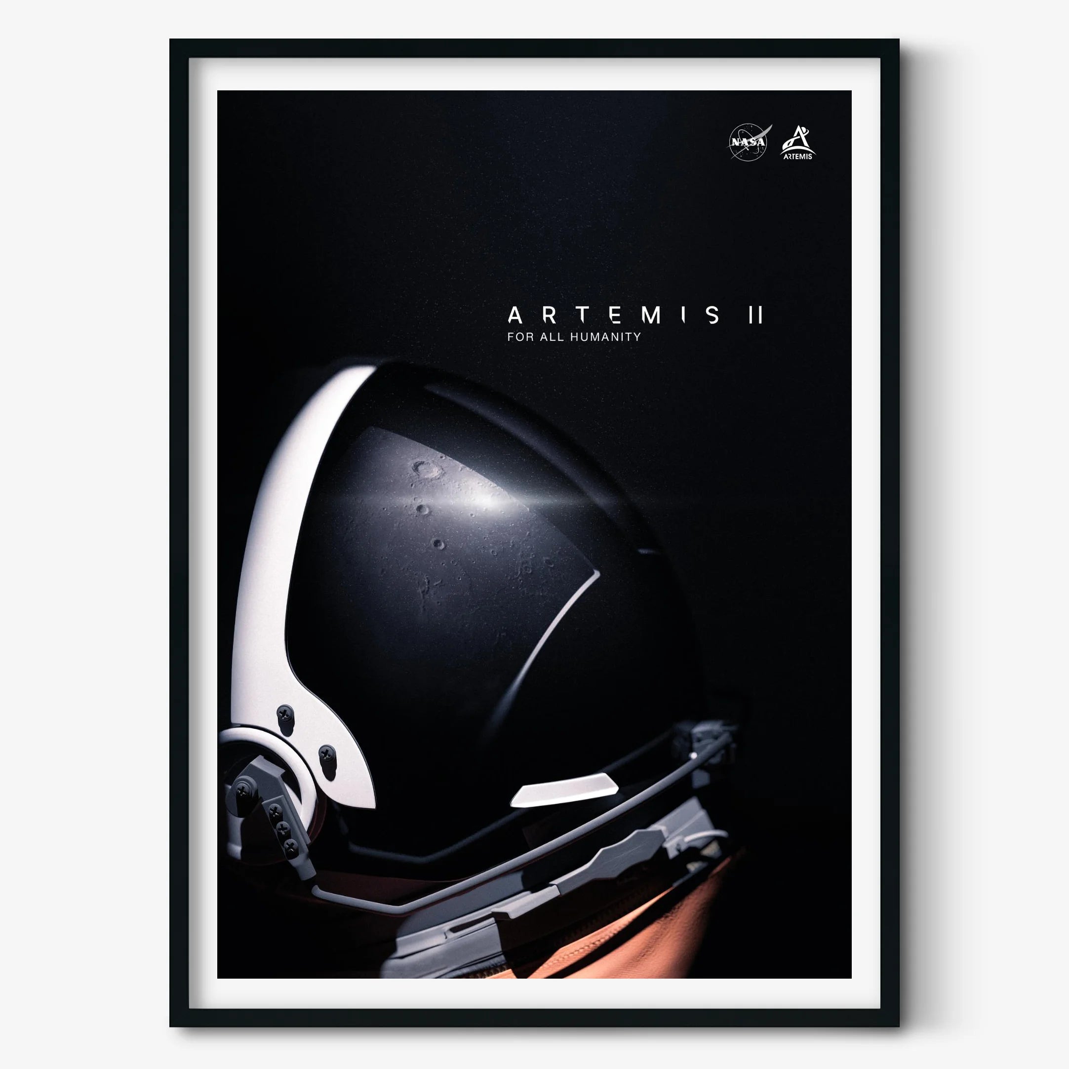 Buy NASA Artemis II Poster | Space Exploration Fine Art Print – Astrography