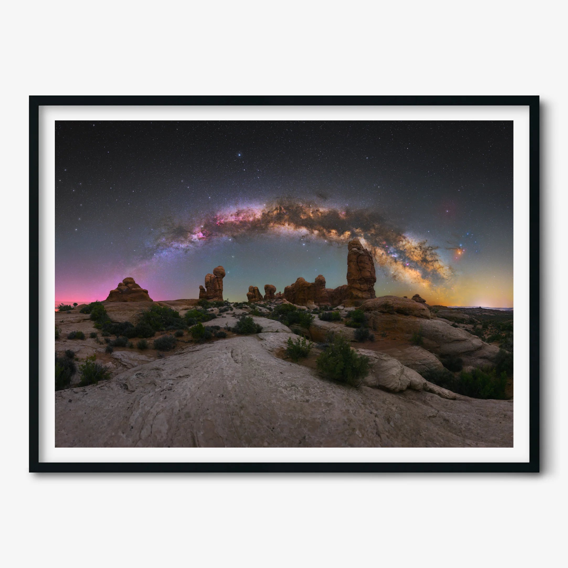 Matteo Strassera: Night at the Arches | Space Posters & Wall Art ...