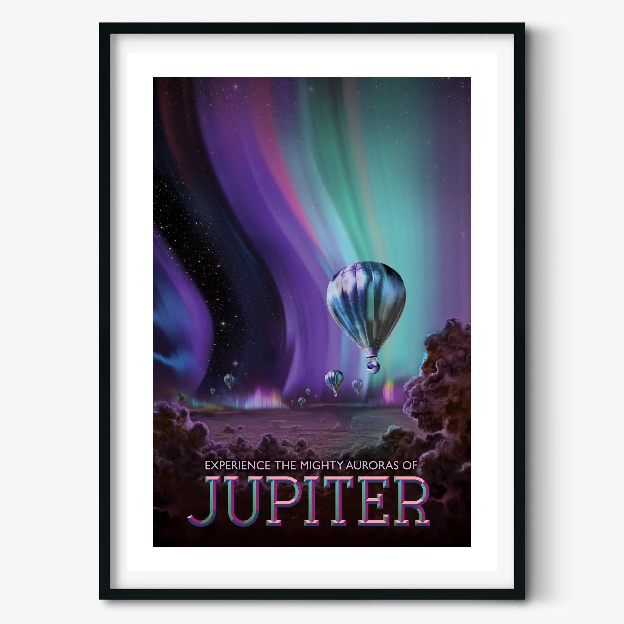Jupiter: NASA Visions of the Future | Astrography Posters